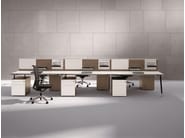 Office workstation T-Workbench By BENE design Christian Horner, Kai ...