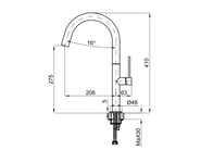 URBAN | Kitchen mixer tap By NOKEN