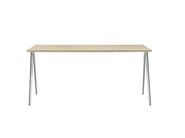 Folding rectangular meeting table A-TABLE By Brunner design Jehs+Laub