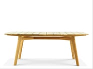 KNIT | Rectangular table By Ethimo design Patrick Norguet