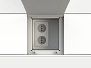 Kitchen equipped track EASYRACK KITCHEN FLAT | Eletrical socket By ...