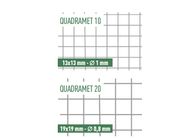 Malla en alambre de hierro para jaulas y recintos QUADRAMET By TENAX