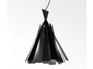 Aluminium pendant lamp METRONOME L By Delta Light