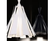 Aluminium pendant lamp METRONOME L By Delta Light