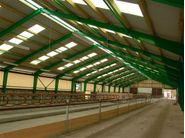 Roof in curved plastic laminate element ELYPLAST® By Brianza Plastica