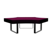 Upholstered bench LONGWAY M By Segis design Bartoli Design