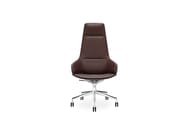 ASTON | Executive chair with casters By arper design Jean-Marie Massaud