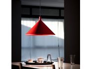 Direct light pendant lamp CONO By Martinelli Luce