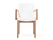MORITZ | Chair with armrests Upholstered chair with armrests By TON ...