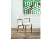 MORITZ | Chair with armrests Upholstered chair with armrests By TON ...