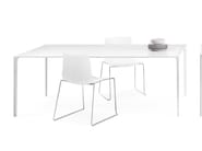 NUUR | Rectangular table By arper design Simon Pengelly