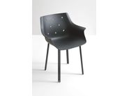 Polypropylene chair with armrests MORE By GABER design Favaretto&Partners