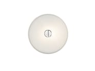 MINI BUTTON | Lampada da parete per esterno By Flos design Piero Lissoni