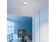 Halogen recessed aluminium spotlight WAN DOWNLIGHT By Flos design ...