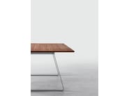 Rectangular multi-layer wood meeting table MUTKA By Lapalma design ...