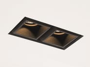 LED multiple recessed spotlight QBINI TRIMLESS SQUARE TAPERED Qbini trimless Collection By ...