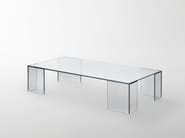 GRID | Rectangular coffee table Grid Collection By Glas Italia design Piero Lissoni