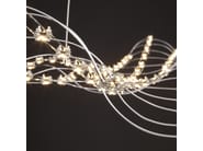 Lámpara colgante LED de metal ROSETTA By Quasar