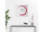 S-ENSO | Wall-mounted clock Wall-mounted plate clock By Designobject.it ...
