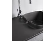 UP | Single sink Up Collection By Scarabeo Ceramiche design Emo Design