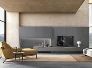 SKILL | TV wall system Skill Collection By MODULNOVA