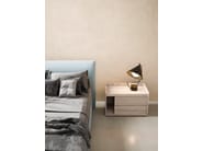 Upholstered double bed SLIM By Zalf design Roberto Gobbo