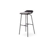 ROLF BENZ 650 Stool with footrest By Rolf Benz