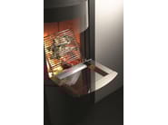 Poêle à bois rotative en acier inoxydable à accumulation STÛV 30-H ...