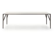 MILANO Rectangular wooden table By Turri | design SBGA | Blengini ...