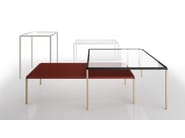 TAVOLO ZERO SQUARE - Z03 | Square table Tavolo Zero Collection By Alias ...