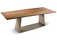 TESEO | Wooden table Rectangular wooden table By Cantori