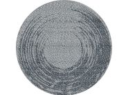 TRIPLE WAVES | Round rug Patterned round rug in New Zealand wool and ...