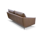 ATENE Poltrona imbottita in pelle By Rossini Sofas