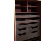 Leather wardrobe VENDOME By BAXTER design Roberto Lazzeroni