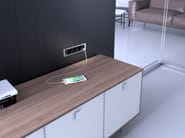 Concealed multiple electrical outlet with USB VERSAFRAME 2.0 VersaLogic ...