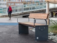 VROOM | Bench with back By VESTRE