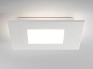 LED steel ceiling lamp ZERO SQUARE By Astro Lighting
