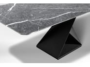 ZING Rectangular marble table By CAMERICH