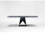 ZING Rectangular marble table By CAMERICH