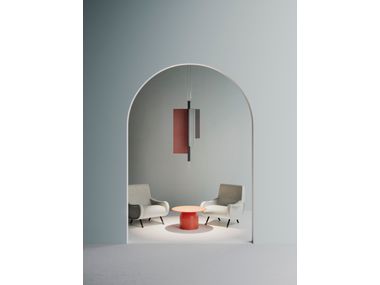 TRYPTA Acoustic pendant lamp By Luceplan | design Stephen Burks