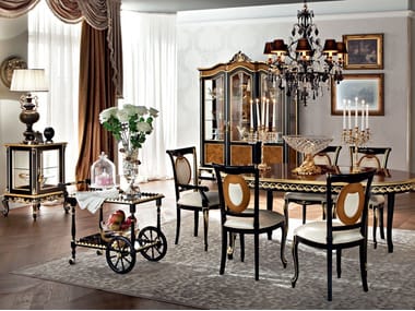 12115 | Display cabinet Solid wood display cabinet By Modenese Luxury ...