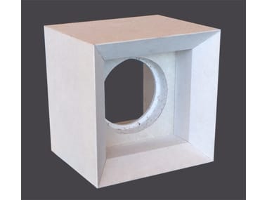 Spotlight housing in plasterboard SINGLE LED CUBES 135° By Gyps