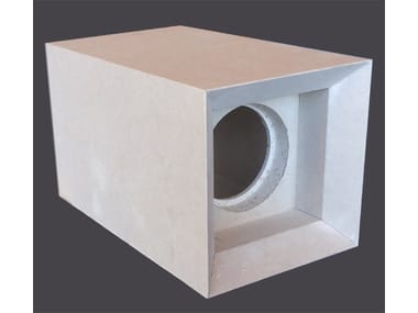 Spotlight housing in plasterboard SINGLE LED CUBES 135° By Gyps