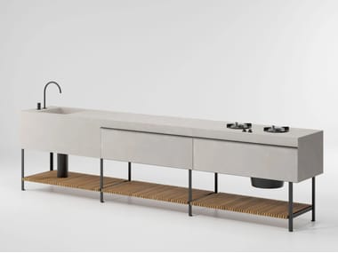 BASE Outdoor kitchen By Kettal