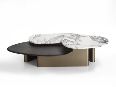 CALLISTO MIX WOOD Coffee table By Porada