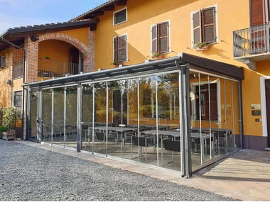 3FACILE Veranda in alluminio e vetro By Giulio Barbieri