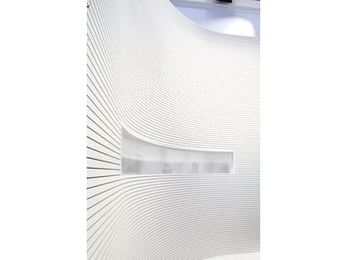 4AKUSTIK Sound absorbing MDF wall tiles By FANTONI