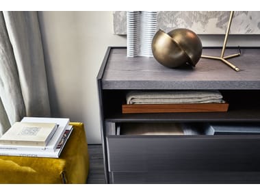 5050 Wooden bedside table with drawers By Molteni & C. | design Rodolfo ...