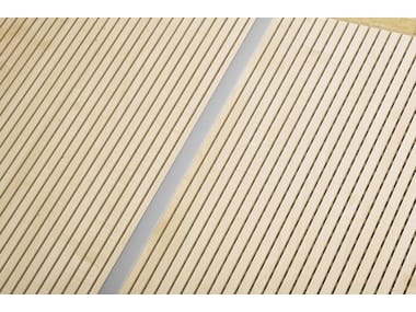 60x60/120 SYSTEM Acoustic MDF ceiling panels By FANTONI