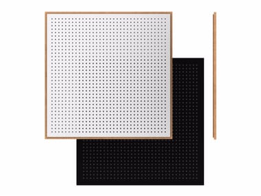 60x60/120 SYSTEM Acoustic MDF ceiling panels By FANTONI